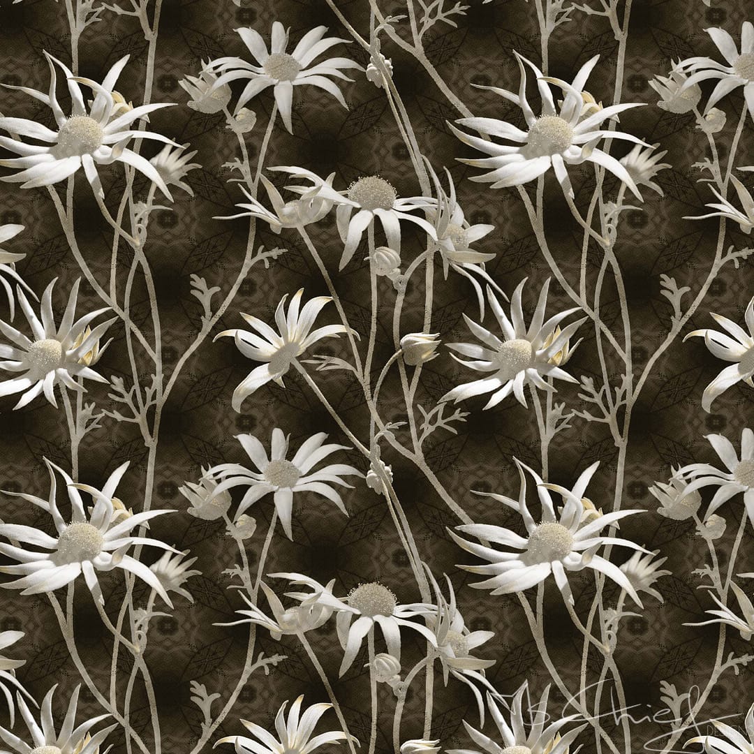 Flannel Flowers Earth - Ms. Chief Designs